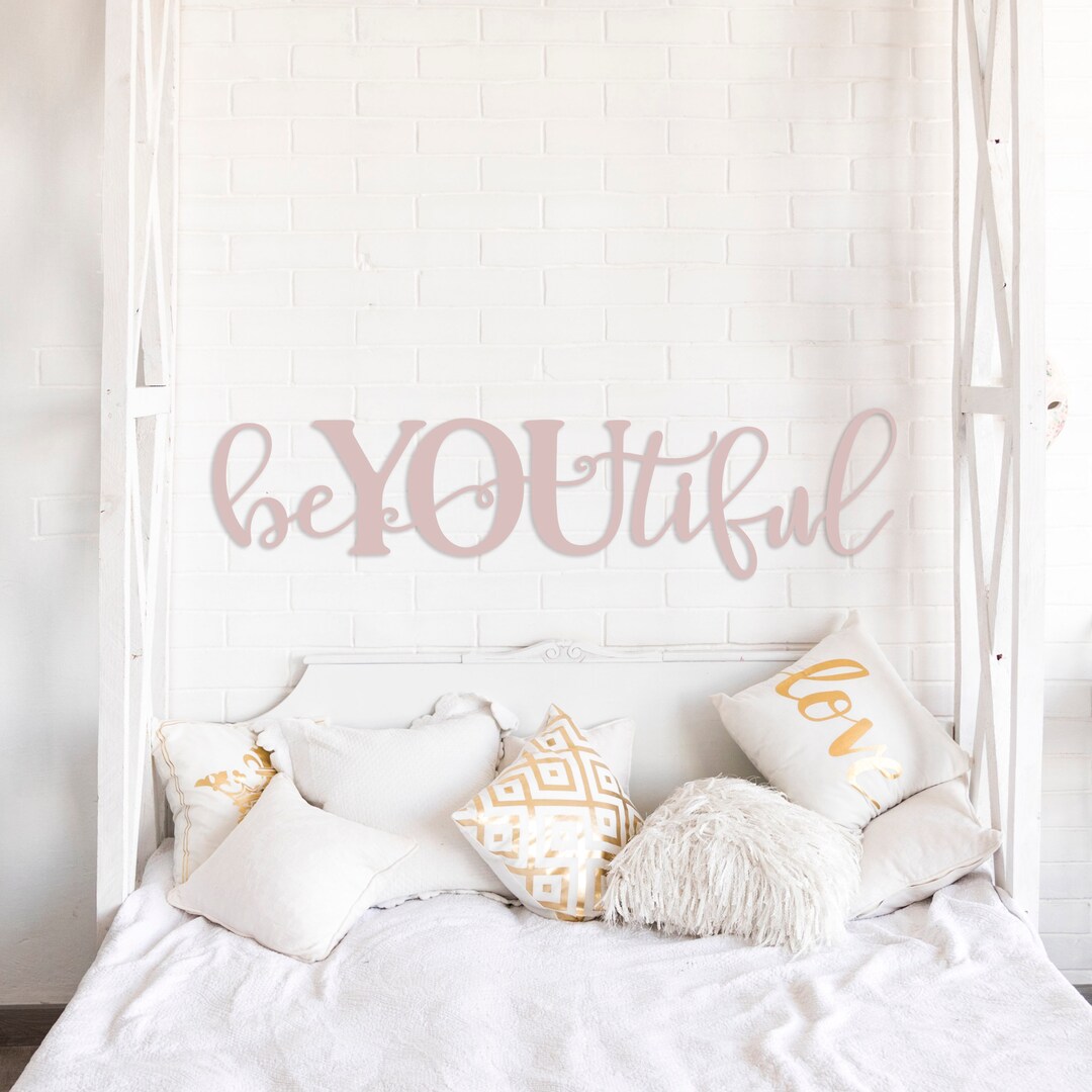 Beyoutiful Metal Wall Art: 16 Gauge Steel Home Decor - Etsy