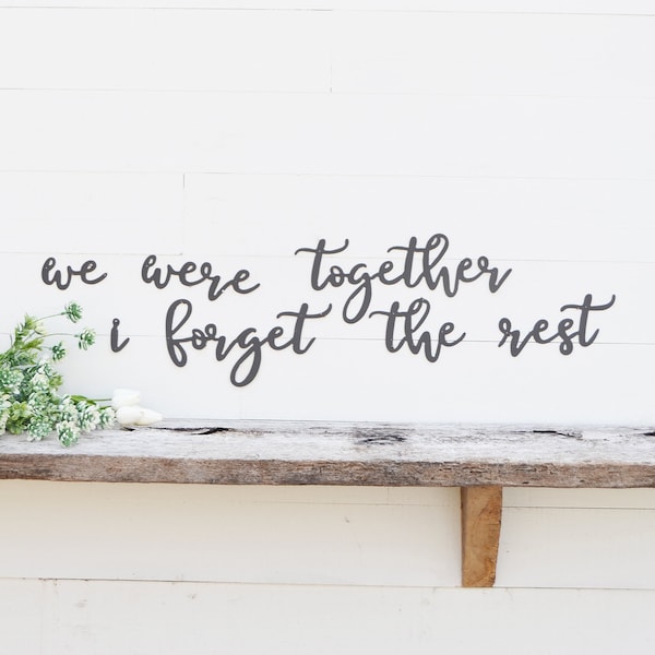 We Were Together - Etsy