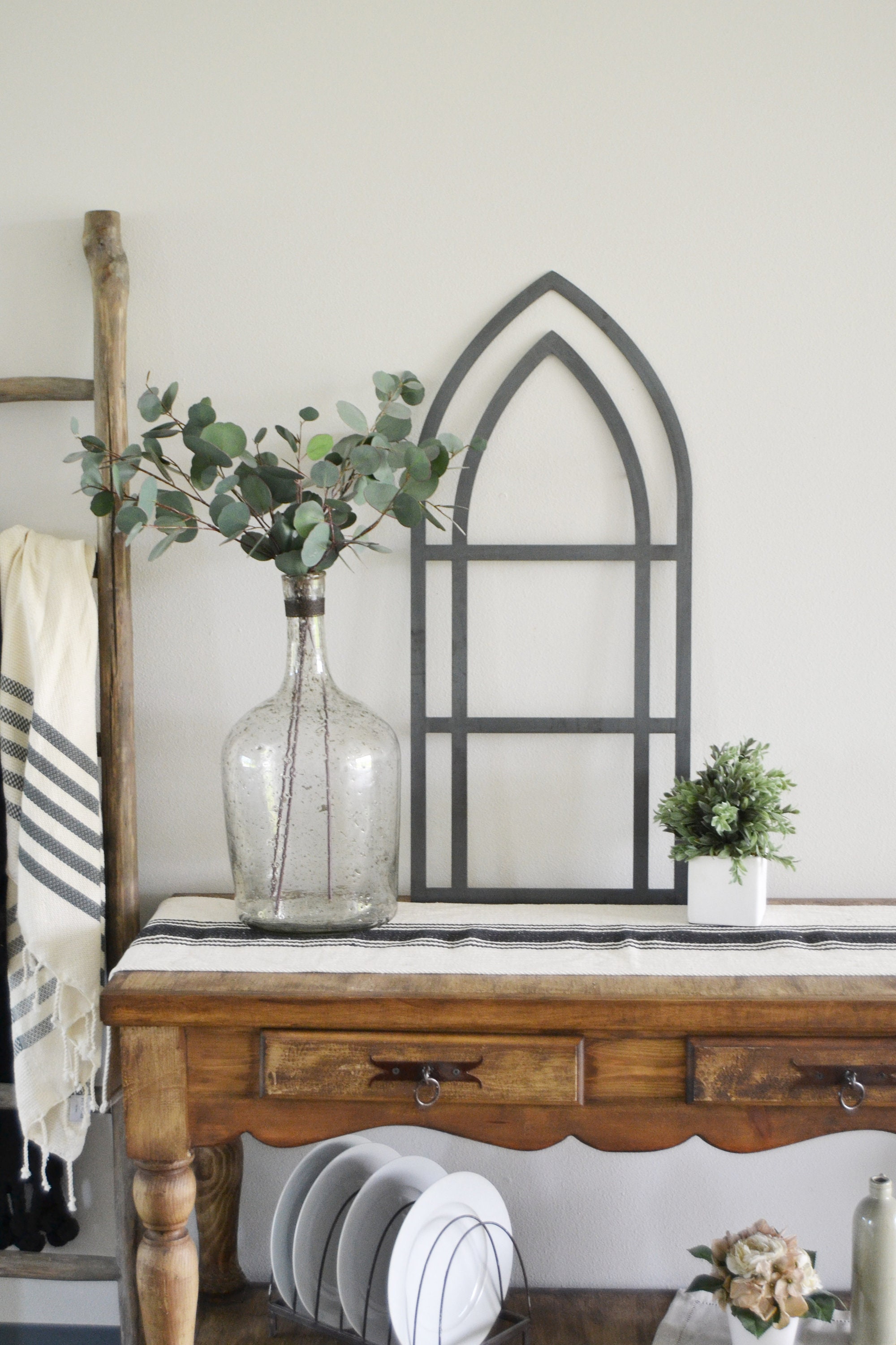 Metal Arch Architectural Arch Metal Wall Decor Metal - Etsy