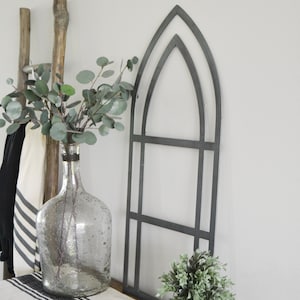 Metal Arch Architectural Arch Metal Wall Decor Metal Sign Living Room ...