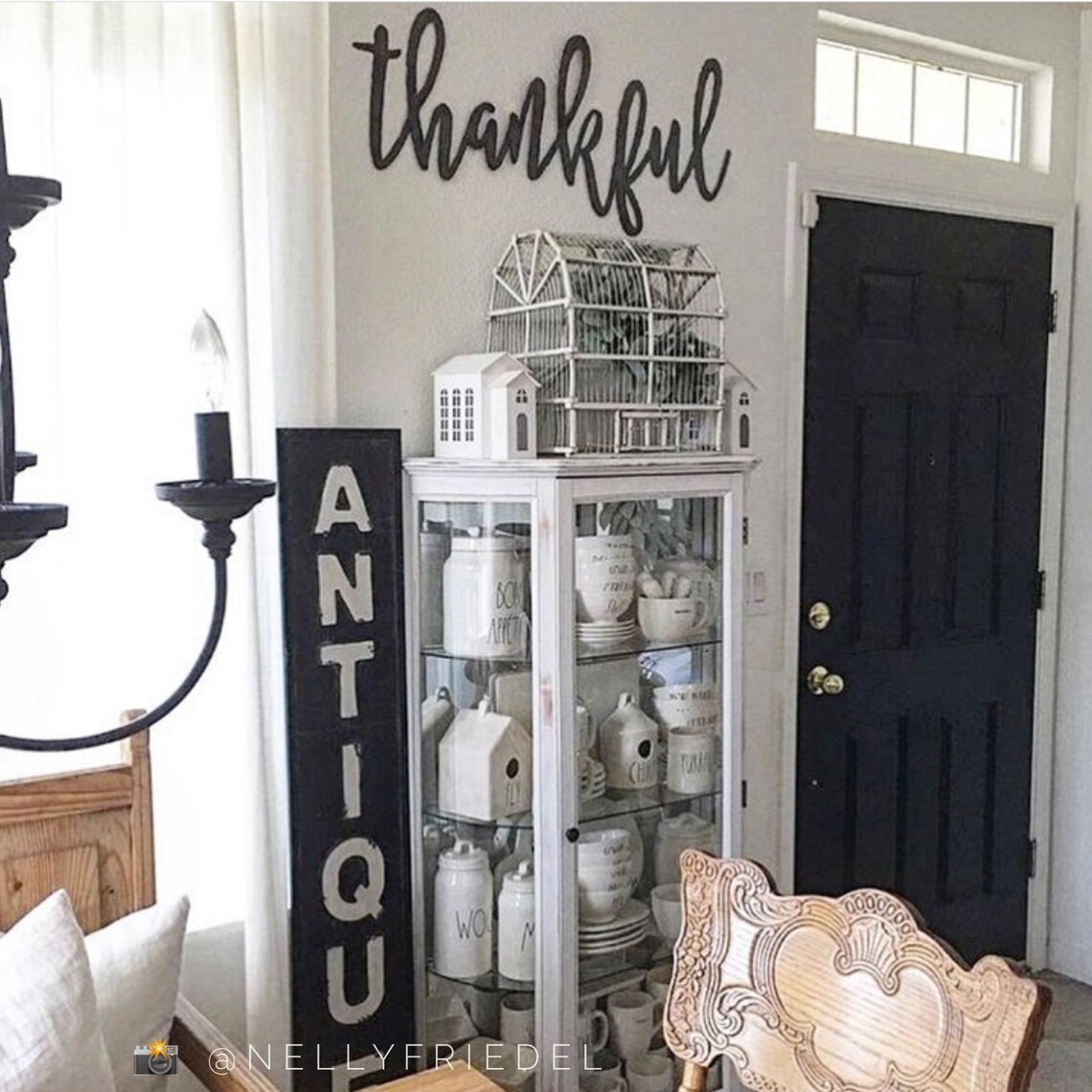 Thankful Metal Sign Metal Wall Art Thankful Sign Metal | Etsy