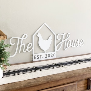 The Hen House Metal Wall Art Hen House Metal Sign Wall Decormetal ...