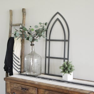 Metal Arch Architectural Arch Metal Wall Decor Metal Sign Living Room ...