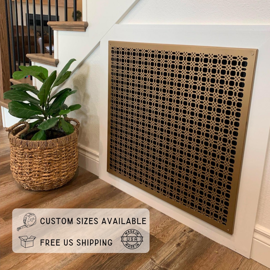 Vintage Style Metal Vent Cover, Antique HVAC Grille, Custom Sizes - Etsy