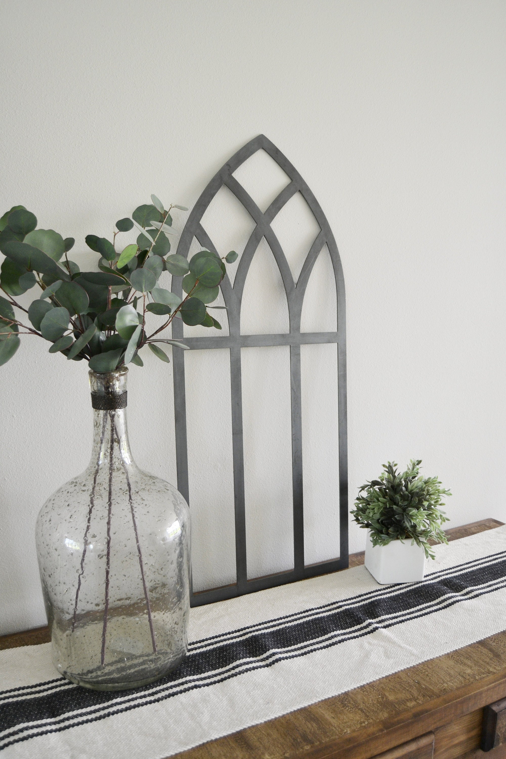 Metal Arch Wall Decor: 12 Gauge Steel Architectural Sign - Etsy