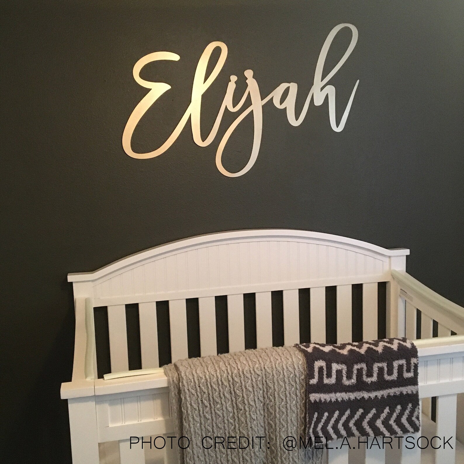 Custom Name Sign Metal Name Nursery Decor Custom Metal - Etsy