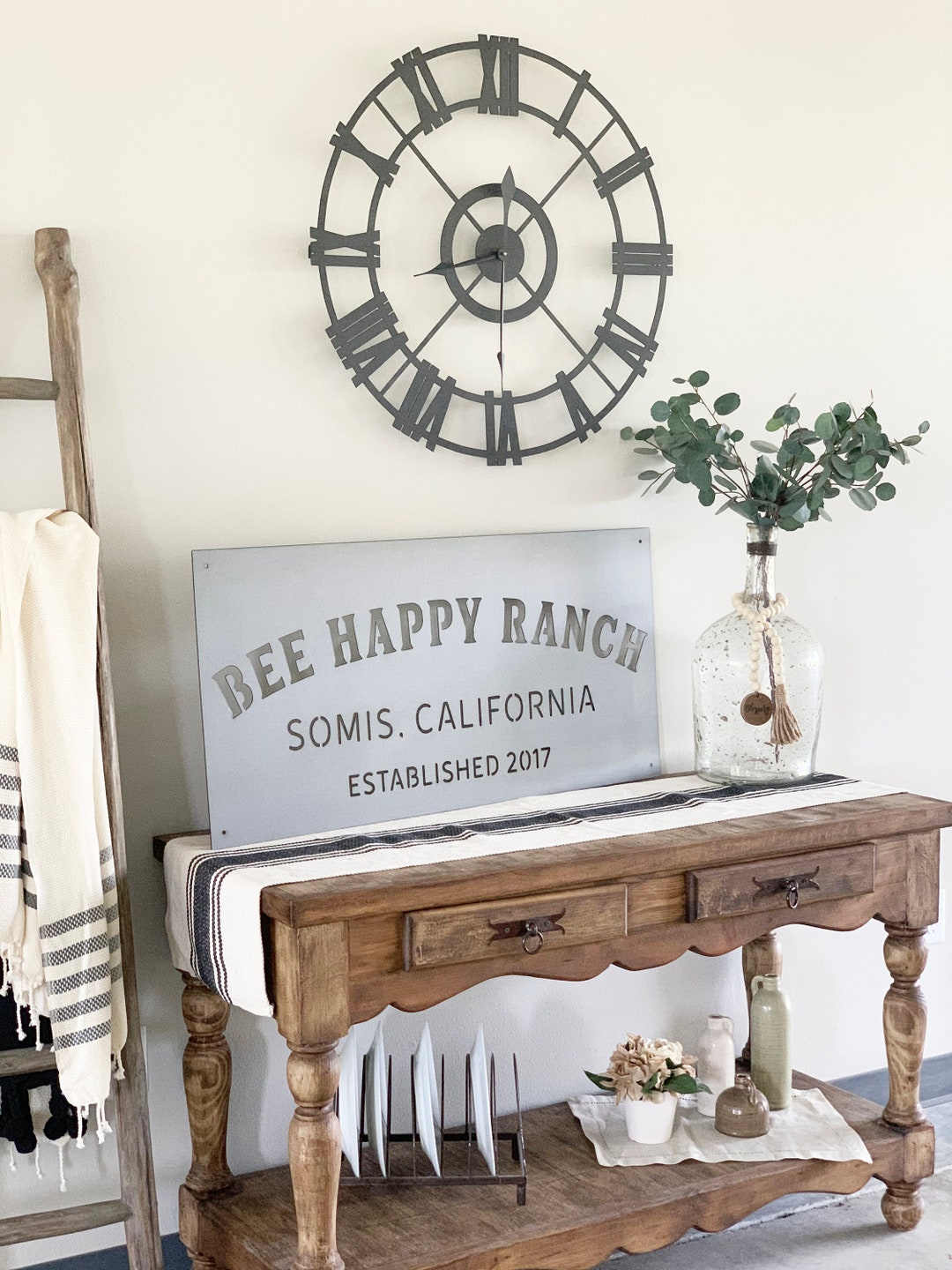 Personalized Metal Established Sign - Custom Welcome Sign - Etsy