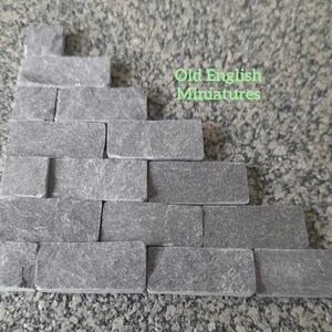 BULK BUY, 10 PACKS of Real Miniature Slate Slips, New Look 3D Wall ...