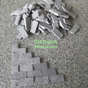 BULK BUY, 10 PACKS of Real Miniature Slate Slips, New Look 3D Wall ...