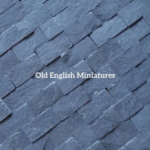 BULK BUY, 10 PACKS of Real Miniature Slate Slips, New Look 3D Wall ...