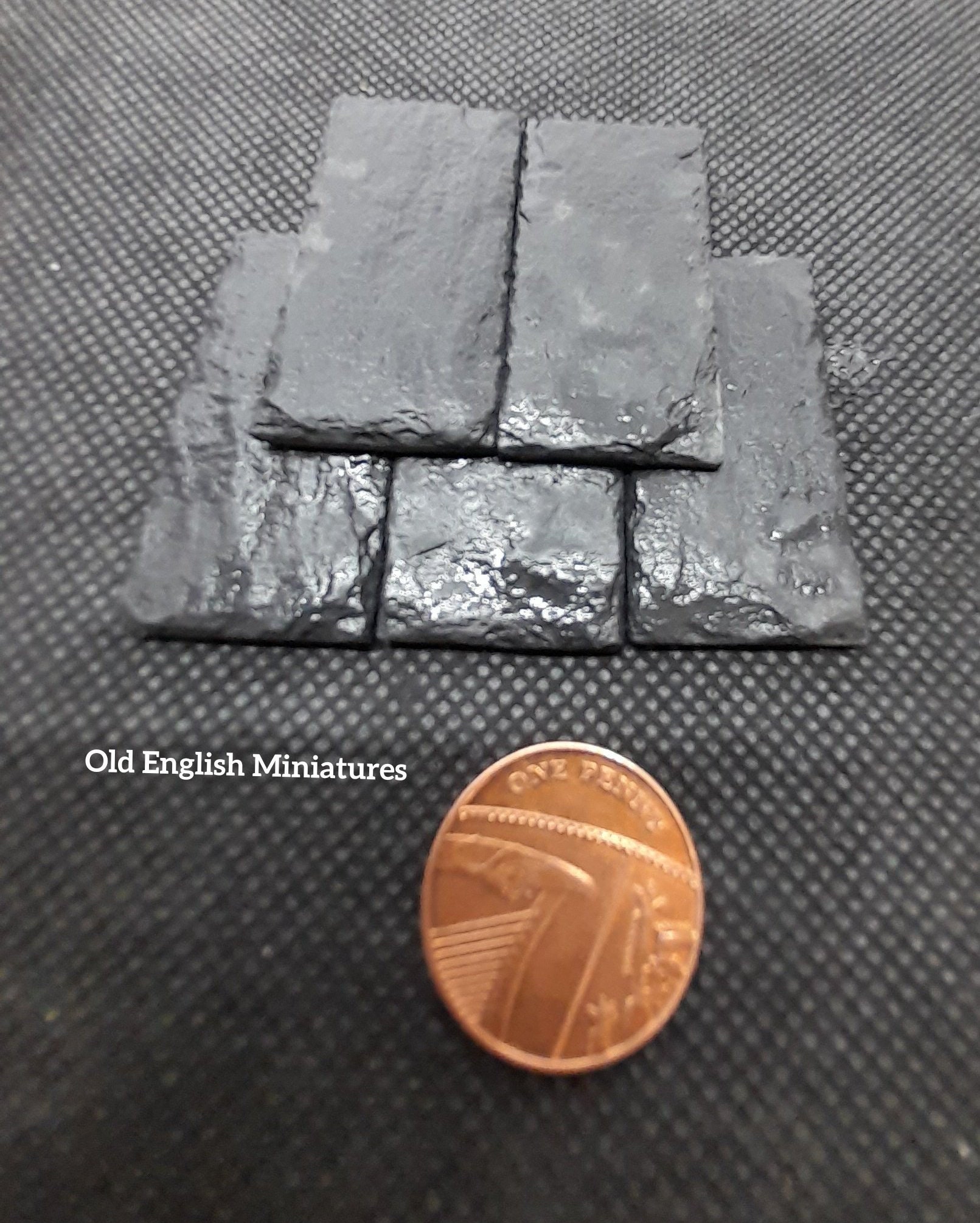 100 Real Miniature Roofing Slates Hand Crafted Hand Split - Etsy
