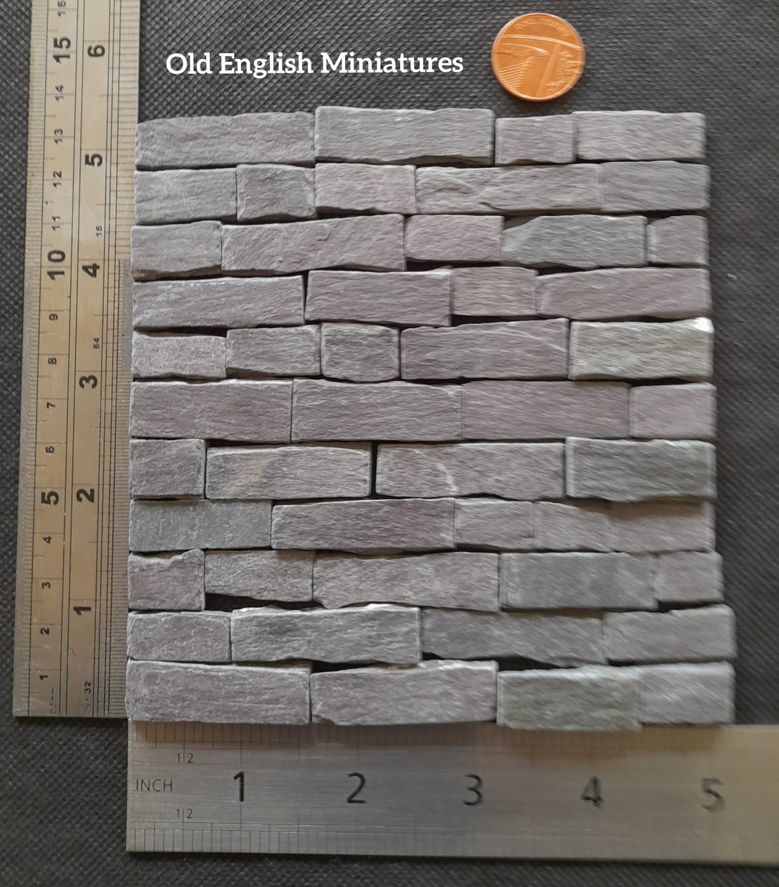 Real Slate Miniature Dry Stone Wall, 45+ Pieces, Dolls House, Dolls ...