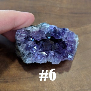 Small Amethyst Clusters From Uruguay - Make Your Own Selection - Dark ...