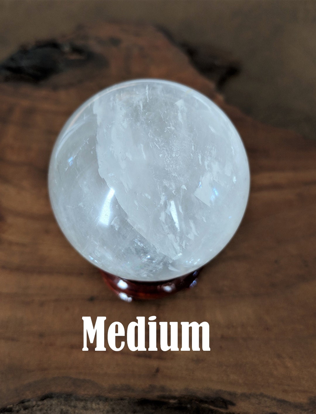 Calcite Crystal Spheres - Medium and Large Size - High Quality Crystal ...