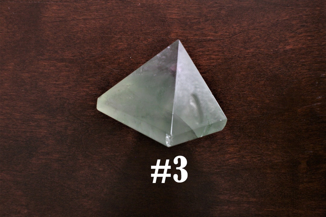 Fluorite Crystal Pyramids - Choose Your Own - High Quality Fluorite ...