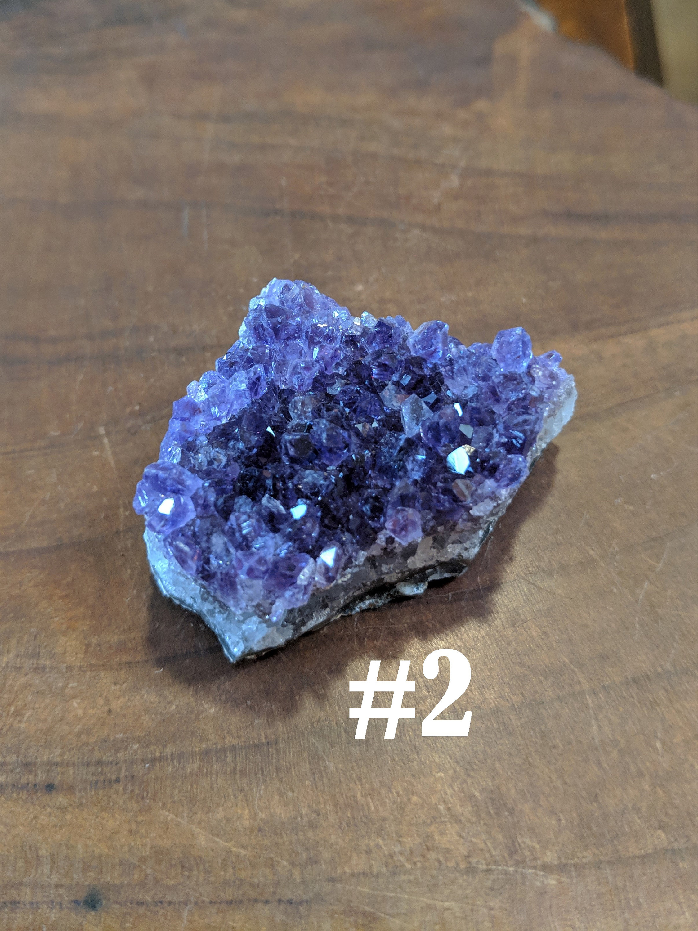 Small Amethyst Clusters From Uruguay - Make Your Own Selection - Dark ...