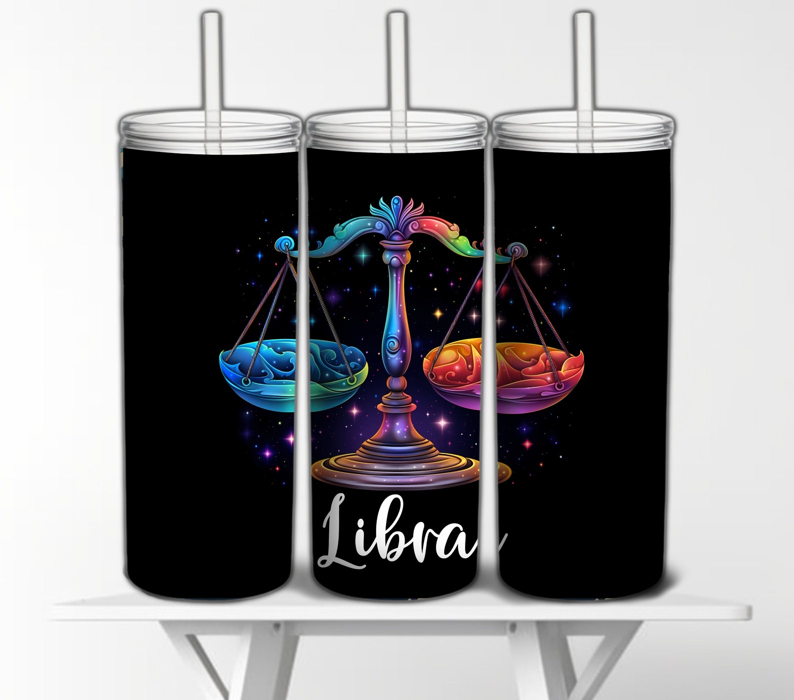 Libra Zodiac Tumbler Wrap PRINTABLE Astrology Horoscope Signs - Etsy
