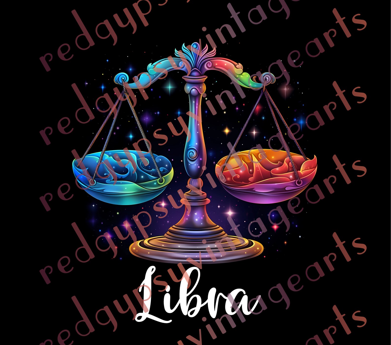 Libra Zodiac Tumbler Wrap PRINTABLE Astrology Horoscope Signs - Etsy