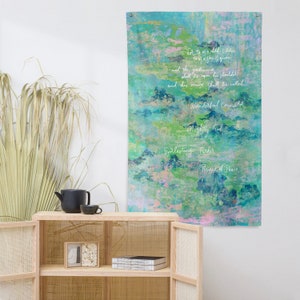 A Child is Born Isaiah 9 6 Bible Verse Wall Art Christian Tapestry ...