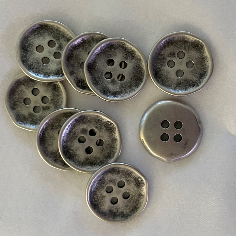 Pewter Buttons - Etsy