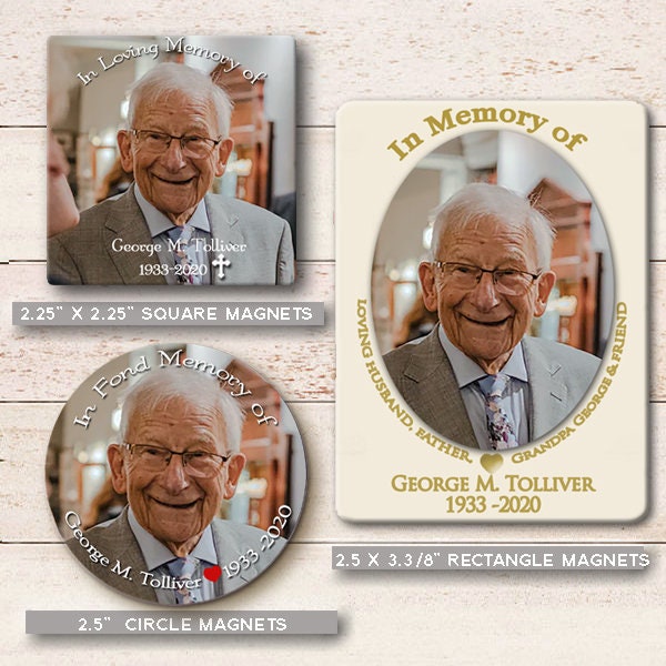 Memorial Magnet - Etsy