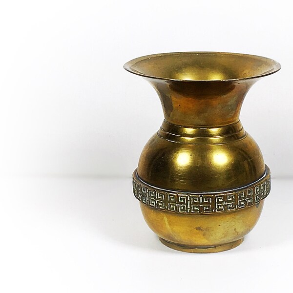 Greek Key Vase - Etsy