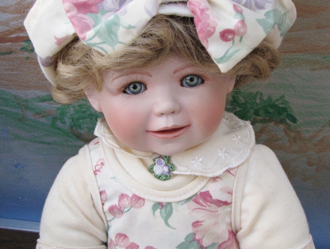 Vintage Antique Doll chelsea by Artist Connie - Etsy