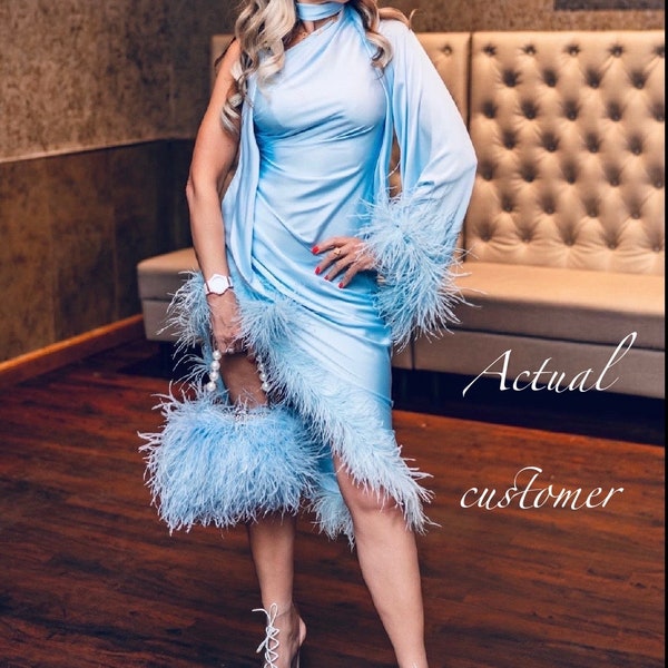 Light Blue Feathers - Etsy