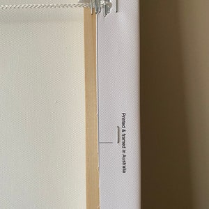 Australian Native Floral Alphabet Chart A Z: Educational Canvas Print ...