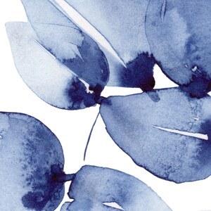 Hamptons Style Blue Wall Art Decor From Original Watercolour Paintings ...
