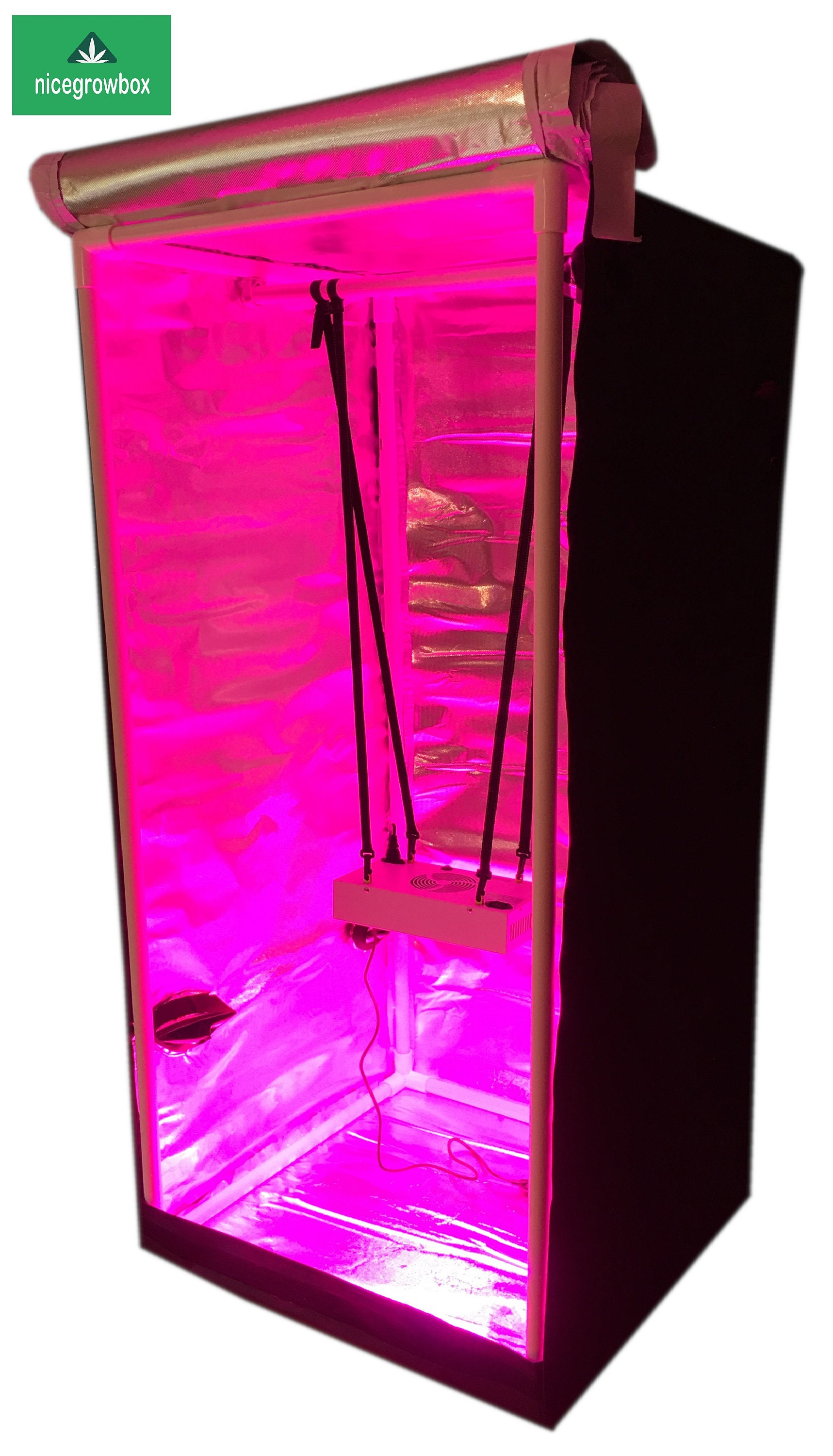 1000W LED Reflective Hydroponics Grow Box Tent Room | Etsy