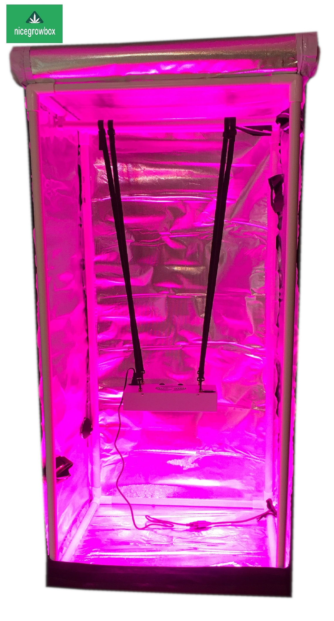 1000W LED Reflective Hydroponics Grow Box Tent Room | Etsy
