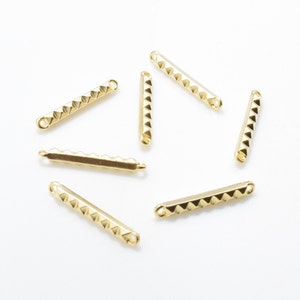 Stud Bar Brass Connector, Stud Stick Pendant . Jewelry Craft Supply ...