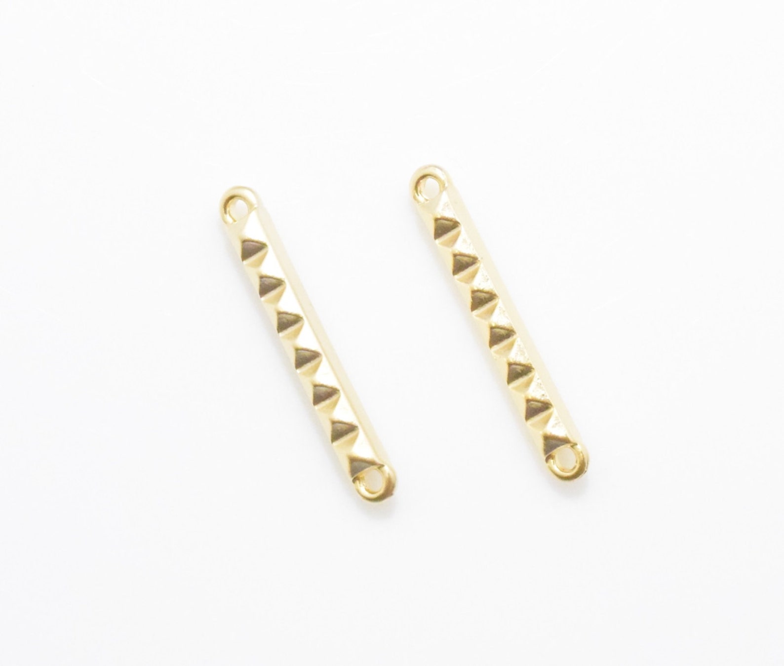 Stud Bar Brass Connector, Stud Stick Pendant . Jewelry Craft Supply ...