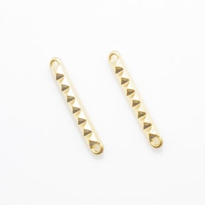 Stud Bar Brass Connector, Stud Stick Pendant . Jewelry Craft Supply ...