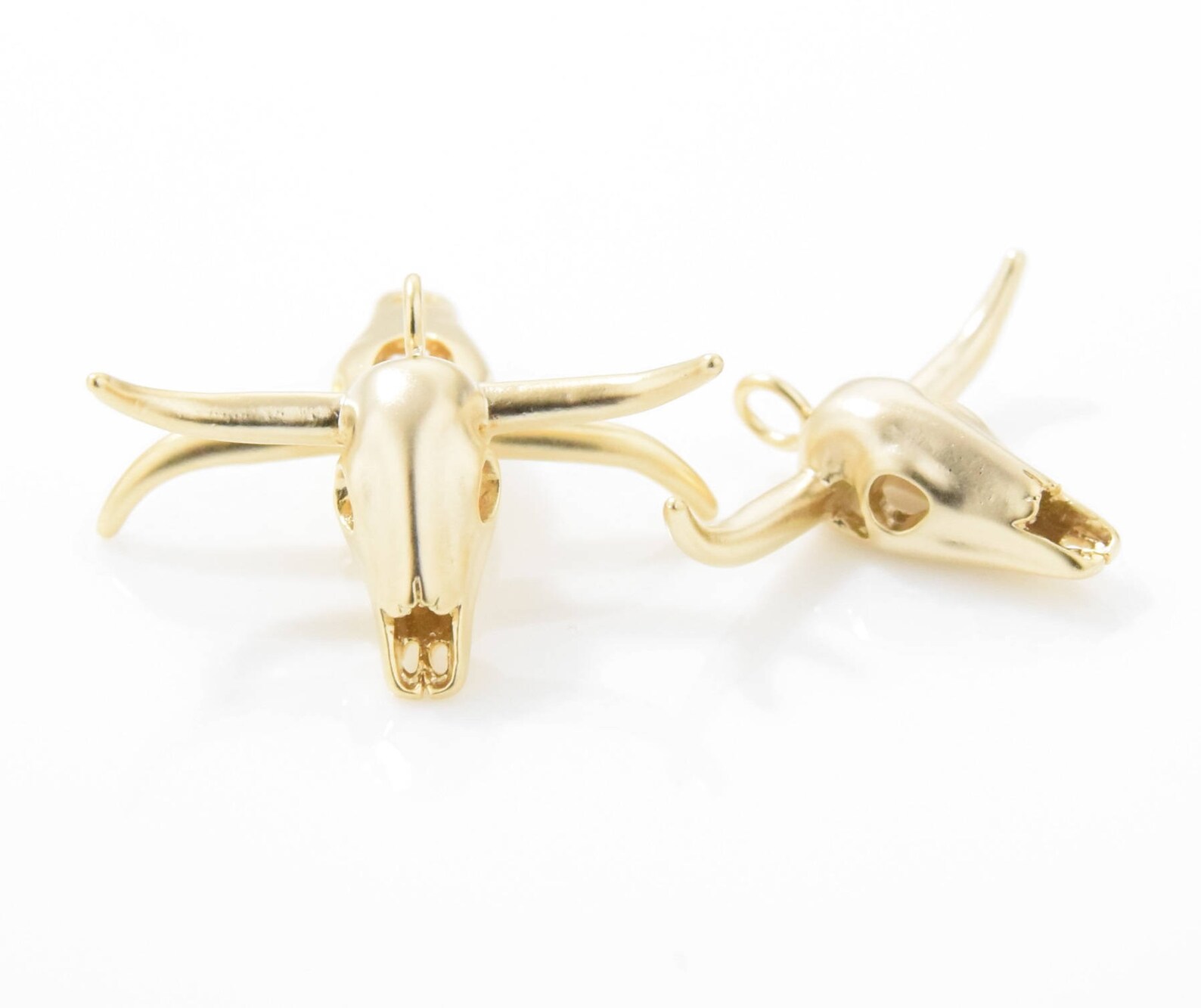 Buffalo Head Pendant . Buffalo Head Charm . Buffalo Head Beads - Etsy