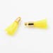 Yellow Cotton Tassel . Yellow Tassel . Thread Tassel . Tiny - Etsy