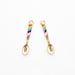 Rainbow Pattern Spoon Pendant . Tiny Spoon Charm . Cutlery Pendant ...
