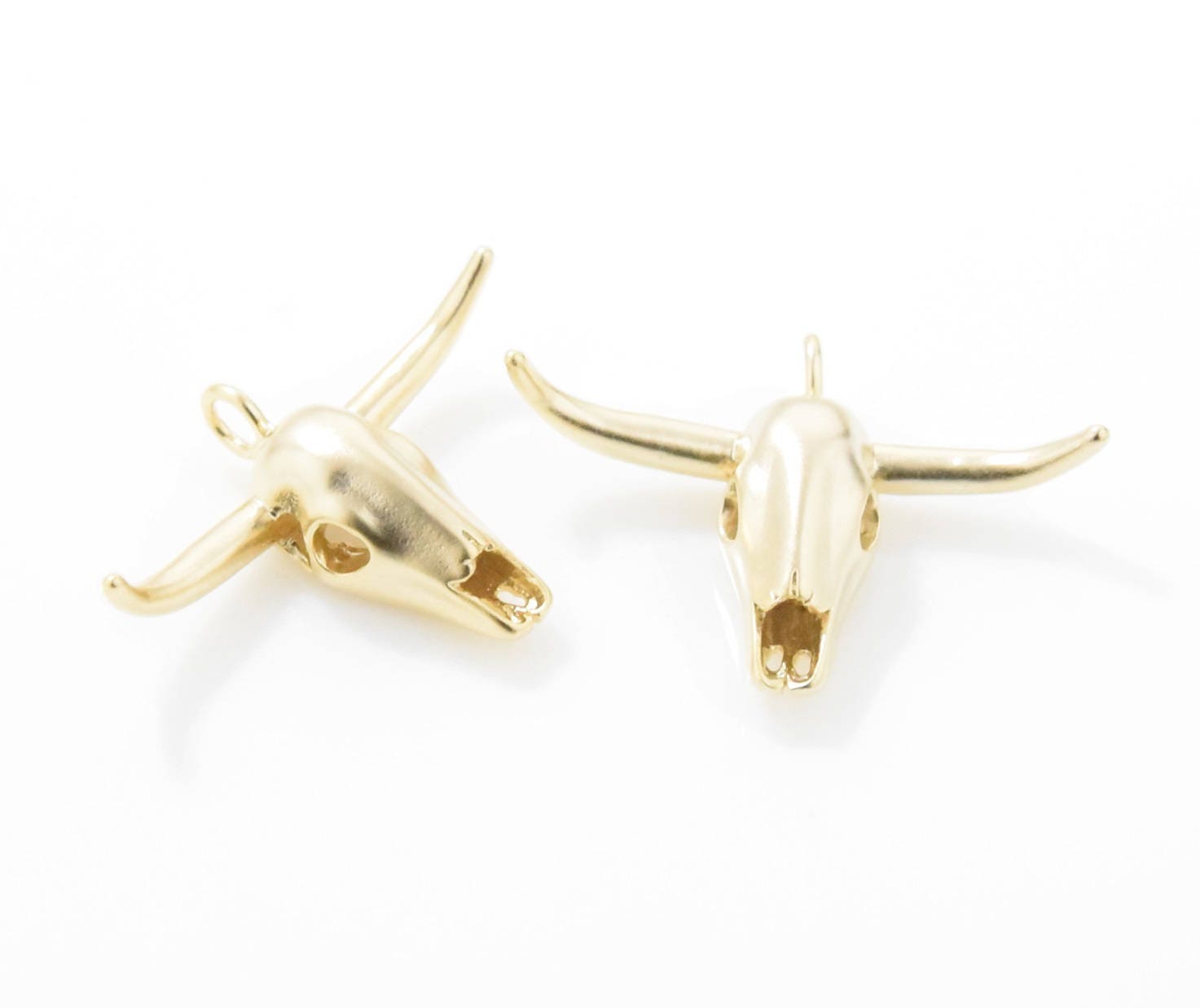 Buffalo Head Pendant . Buffalo Head Charm . Buffalo Head Beads | Etsy