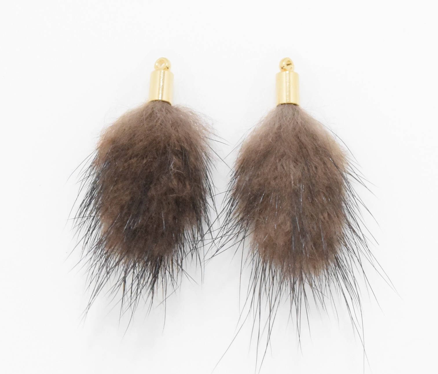 Brown Mink Pendant . Genuine Mink Pendant . Mink Charm . Mink - Etsy Canada