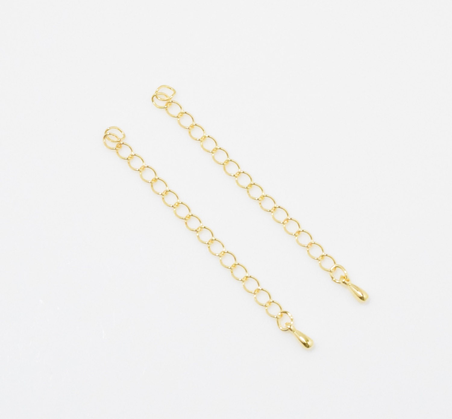 Extention chain . Extender Chain . Jewelry Craft Supplies . | Etsy