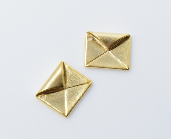 Envelope Pendant . Letter Pendant . Handmade Jewelry Pendant . | Etsy