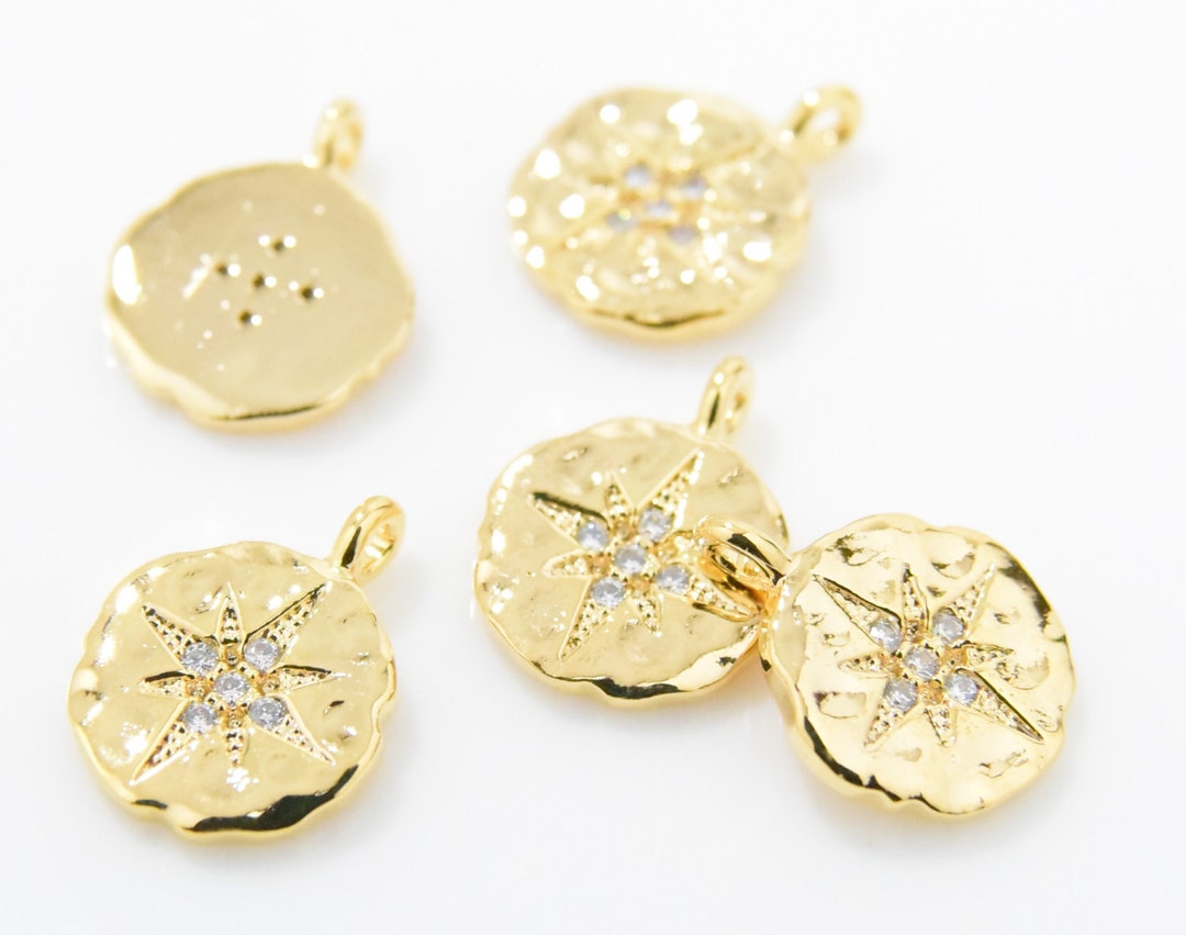 Star Round Pendant (large) . Cubic Star Pendant . Star Coin Pendant ...