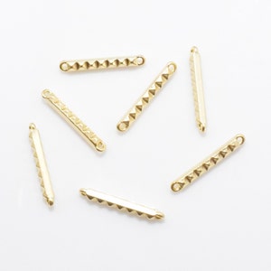 Stud Bar Brass Connector, Stud Stick Pendant . Jewelry Craft Supply ...