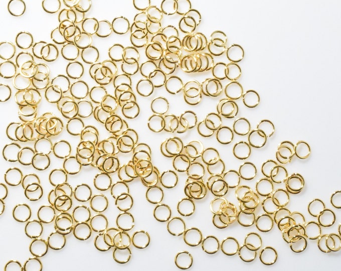 Jump Ring 0.5mm X 2mm, Basic Supplies, Polished Rhodium 100pcs / OR052 ...