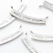 Lettering Bar Connector . Lettering Bar Pendant . Message Bar - Etsy