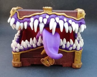 Mimic Chest Storage Box | Etsy
