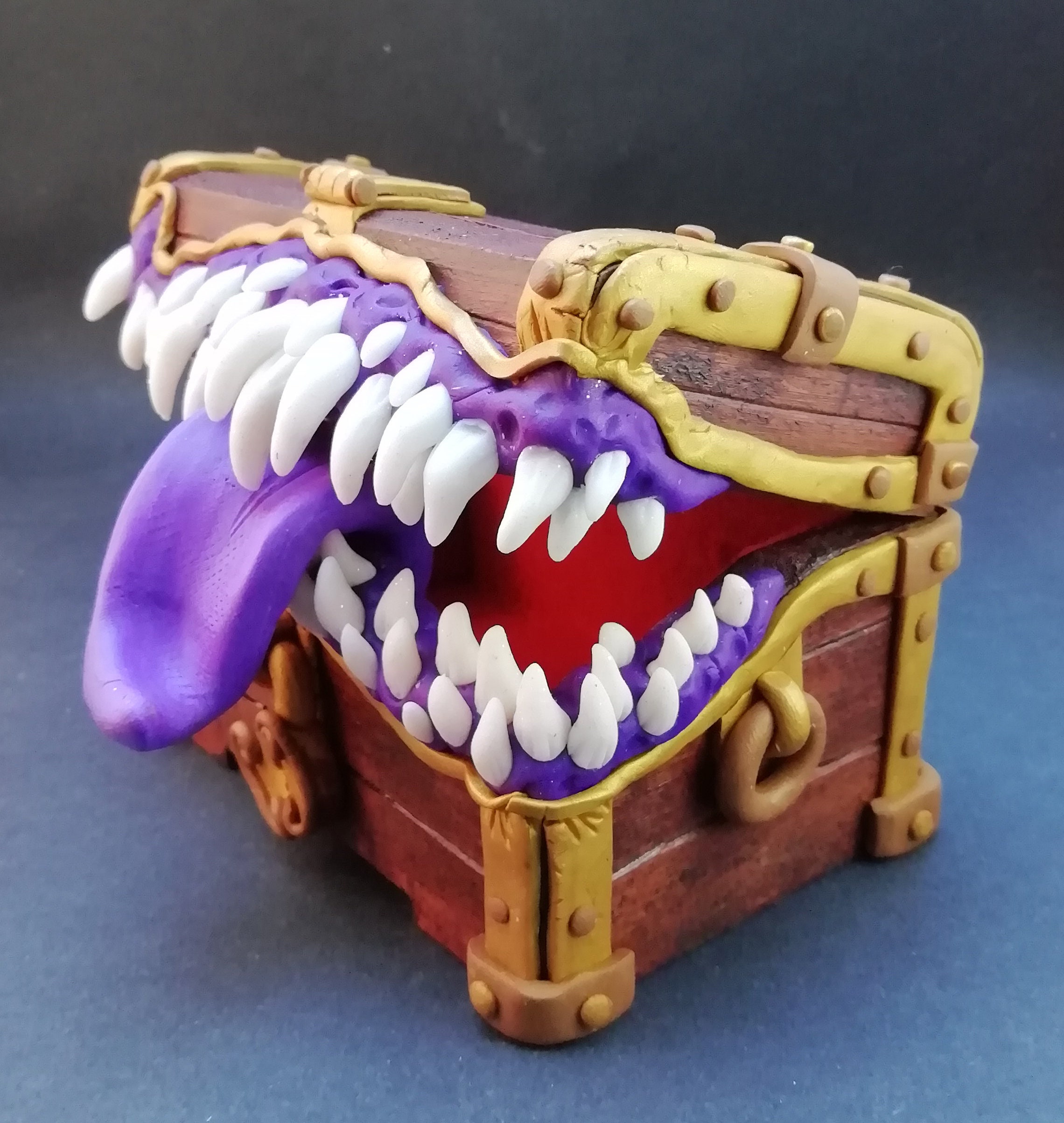 Mimic Chest Etsy