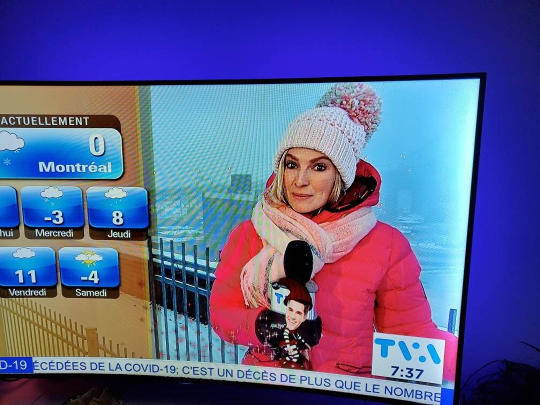 Tuque Brume De Roses Rustic Anick Hand Knitted Beanie for Adults Chunky ...