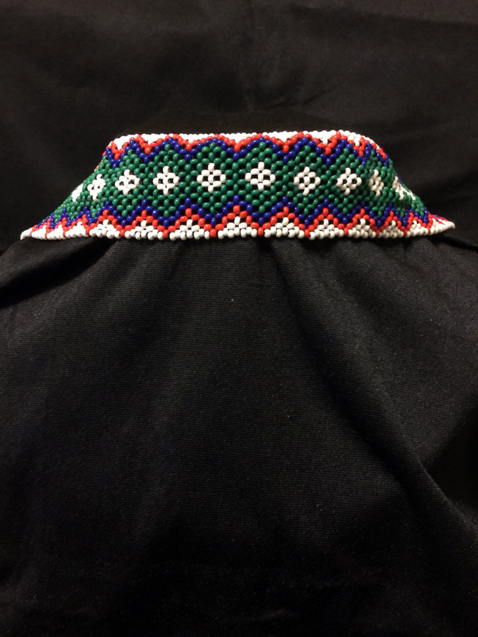 Bagobo Tribal Necklace (front Closure) - Right Angle Weave ...